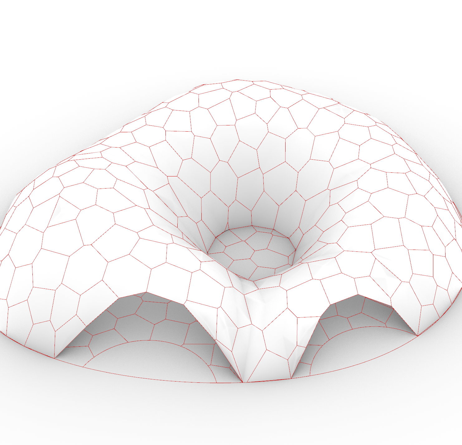 Free form finding – Structure